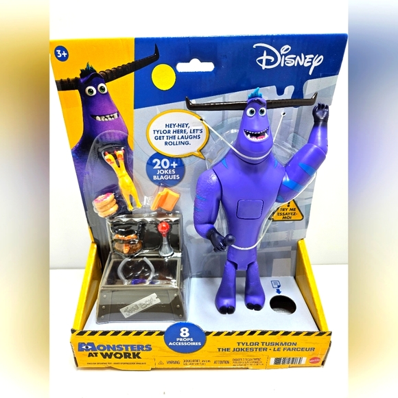 Toys | Disney Monsters At Work Tylor Tuskmon The Jokester Toy | Poshmark